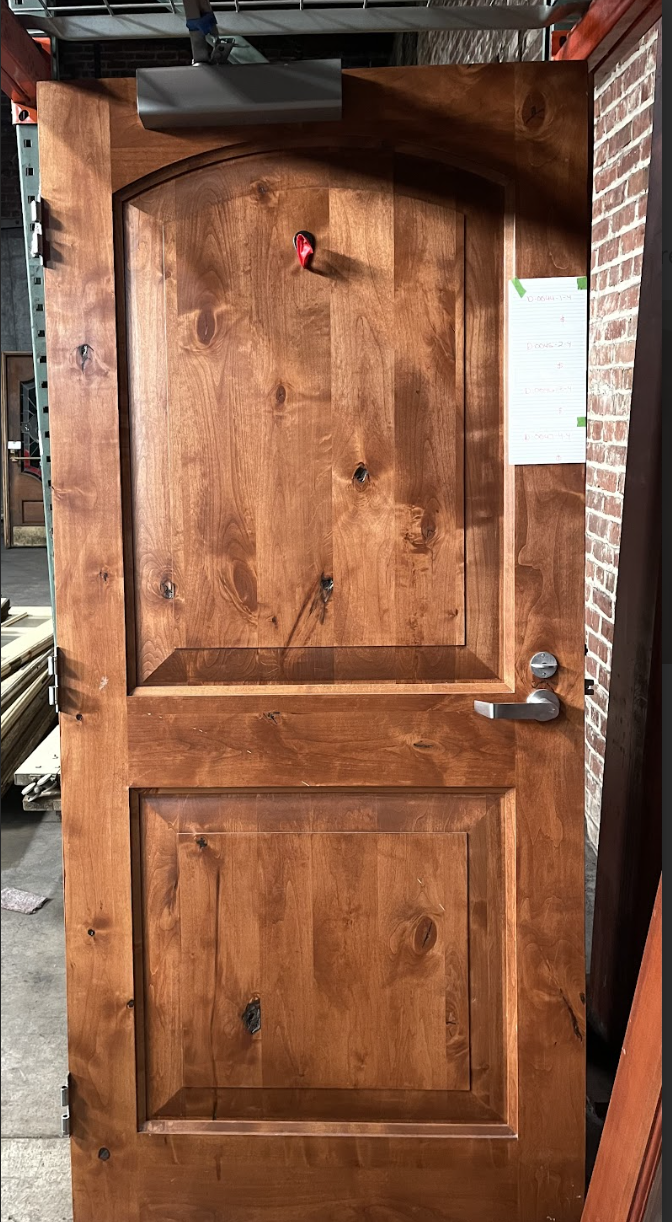 Modern - Like New - 2 Panel with Metal Jambs and Hardware - 35 3/4" x ...