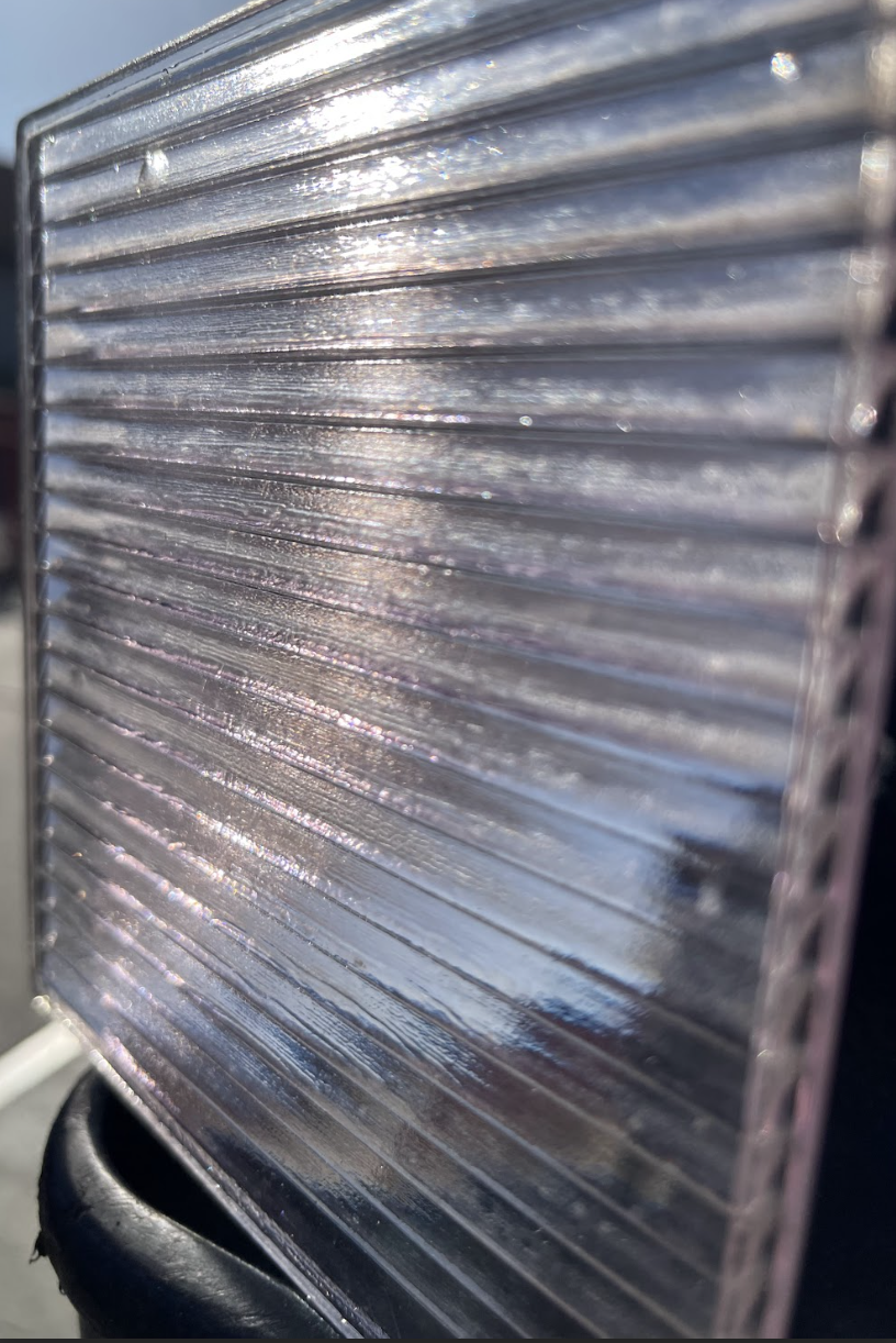 Glass Luxfer Prism Tiles - Flat